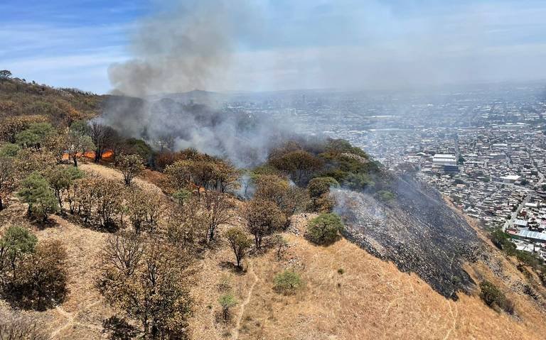 Incendio provocado por dos individuos afectó 2.4 hectáreas del Cerro ...